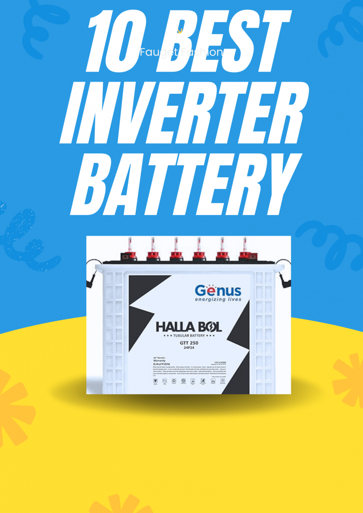 10 Best Inverter Battery in India On Amazon - (2024)