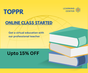 Toppr :- Online Classes Started Upto 15% OFF