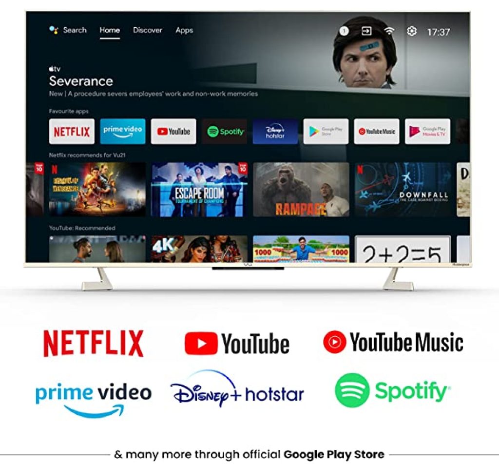 10 Best large screen 4K TV's in India 2023 Large screen 4K TV in India