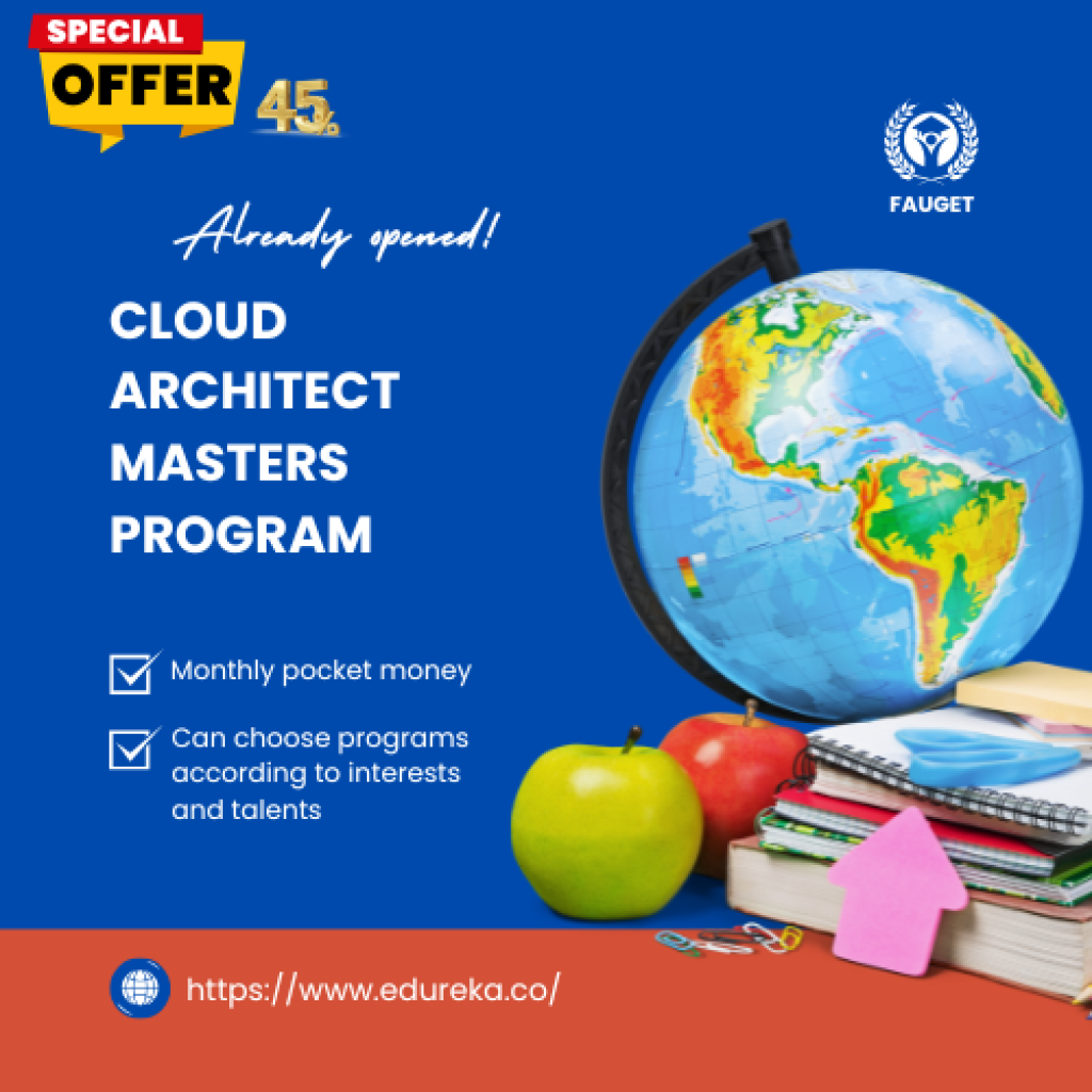 Flat 45% OFF On Cloud Architect Masters Program