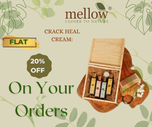 MELLOW : Crack Heal Cream: Flat 20% OFF On Your Orders
