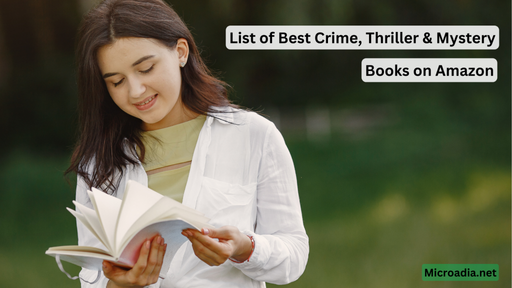 List of Best Crime, Thriller & Mystery Books on Amazon - (2024)