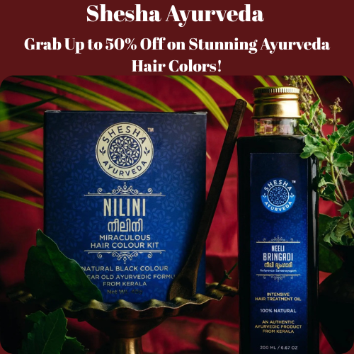 Shesha Ayurveda - Grab Up to 50% Off on Stunning Ayurveda Hair Colors!