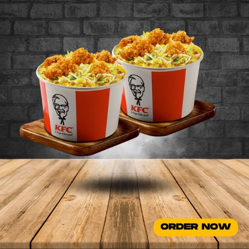 Save Rs. 30 on beloveKFC Chicken Rice Bowlz served with signature Popcorn