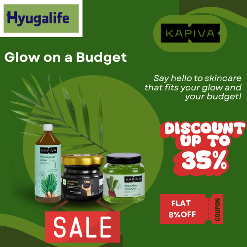 Hyugalife – Kapiva Super Saver Sale Upto 35% OFF + Extra 8% OFF