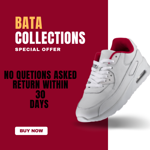 bata-No Question asked Return within 30 days