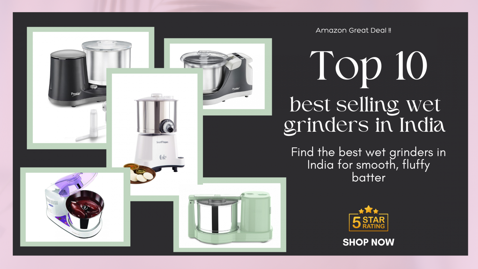 Top 10 Best Selling Wet Grinders - (2024)